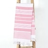 Yarn-dyed Red Hammam Towel