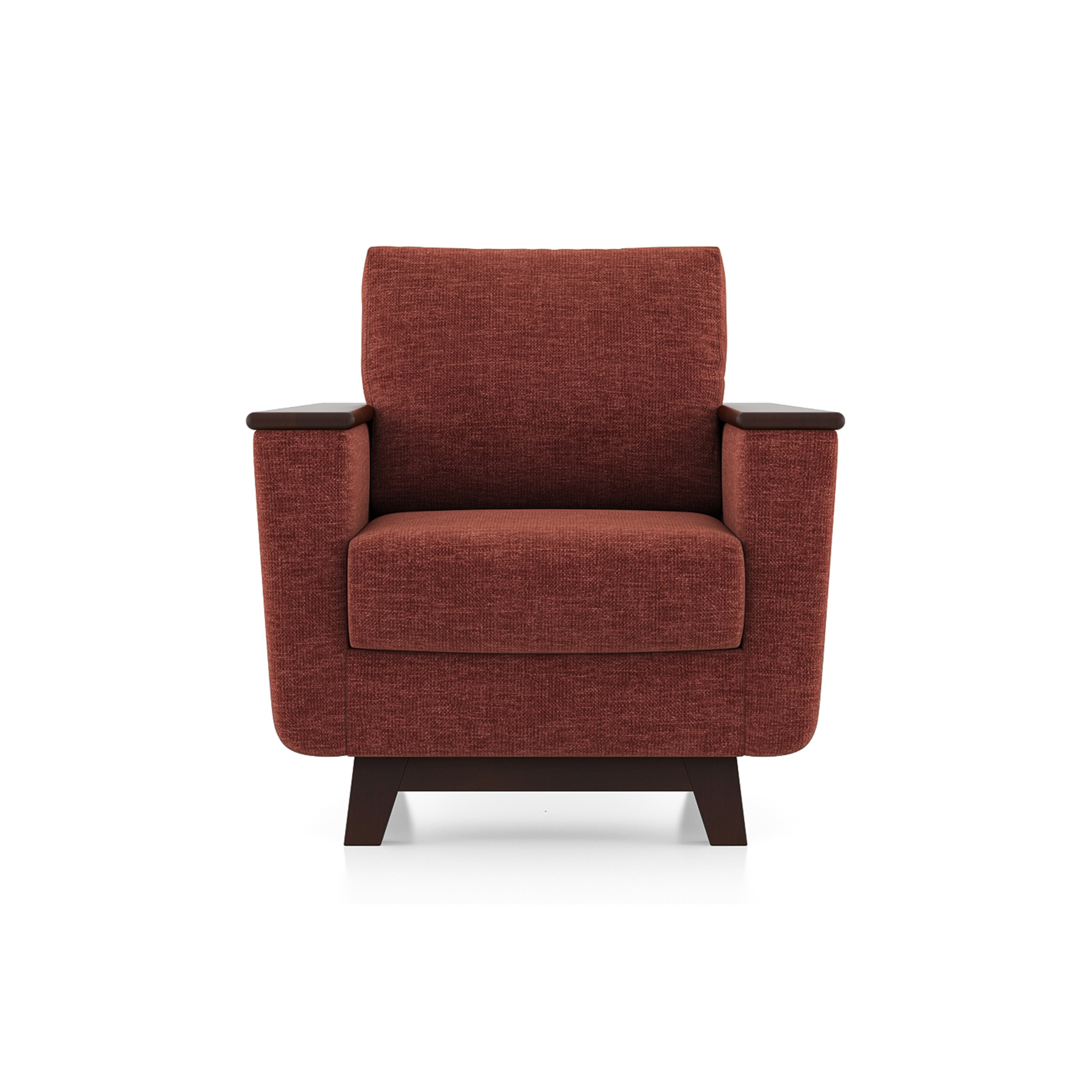 Corby Sofa Set (Colour : Dark Coral , Seater : 3+1+1)