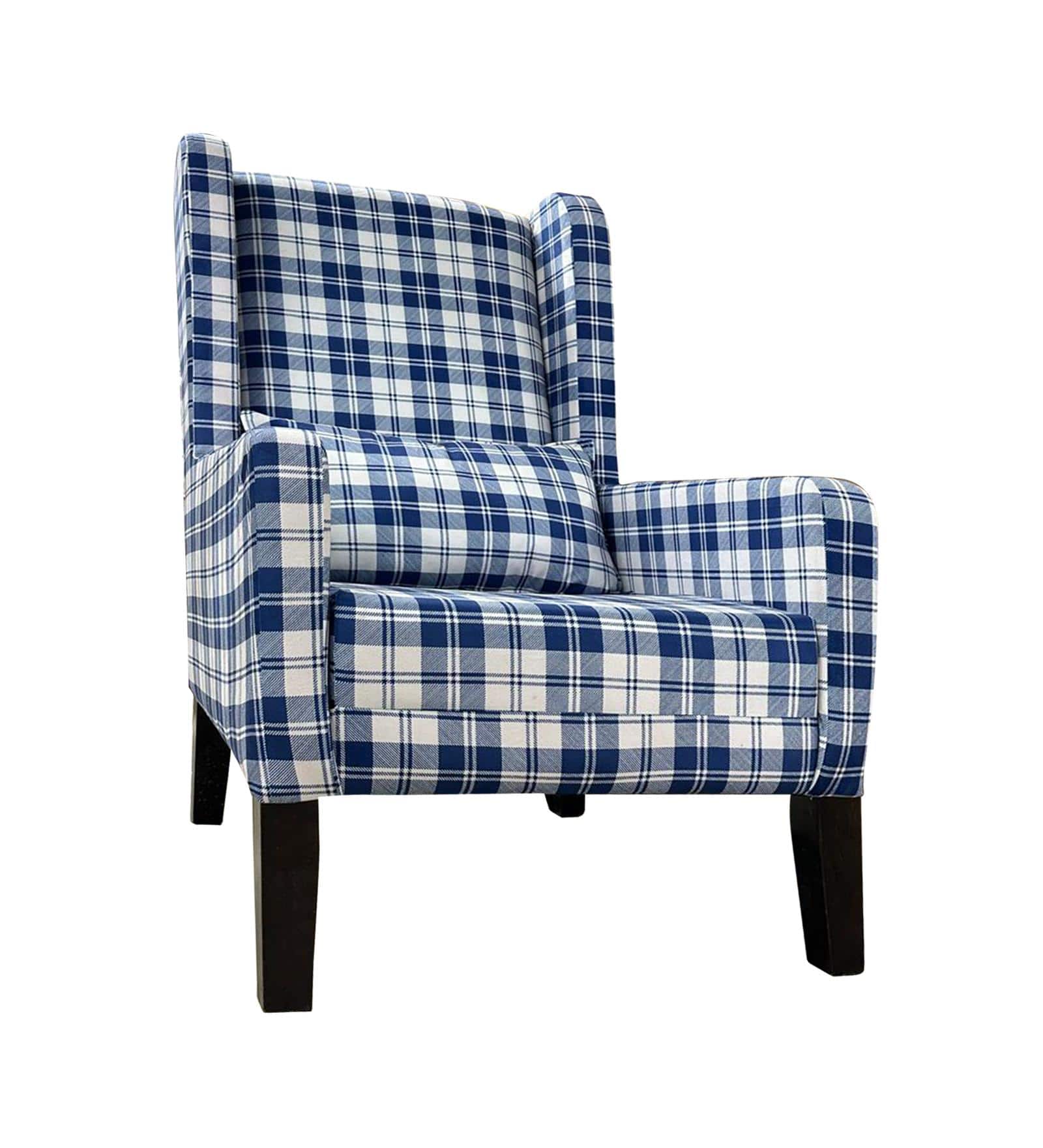Raya Wing Back Chair in Multi Colour