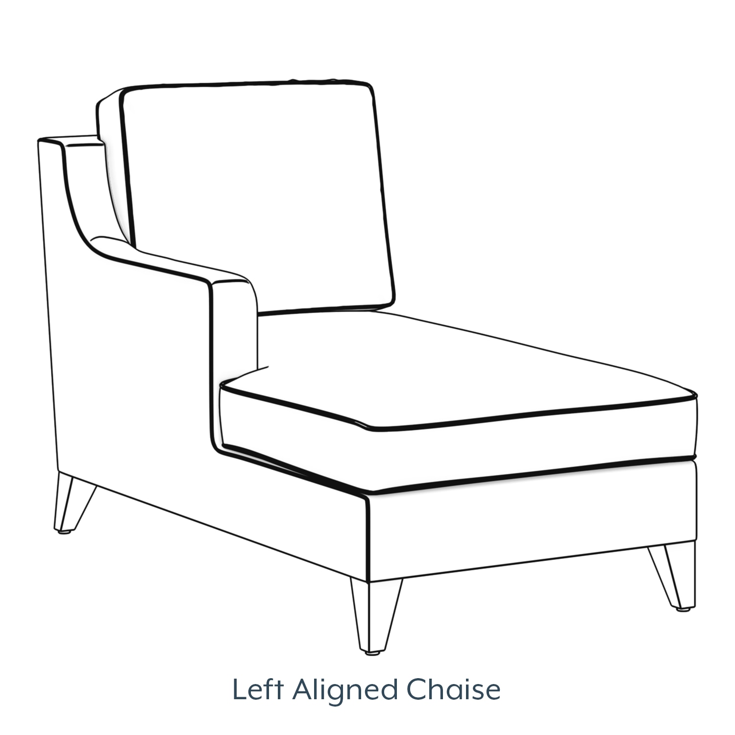 Abbey Sofa (Colour : Monochrome Paisley, Cushion : Hard, Seating ...