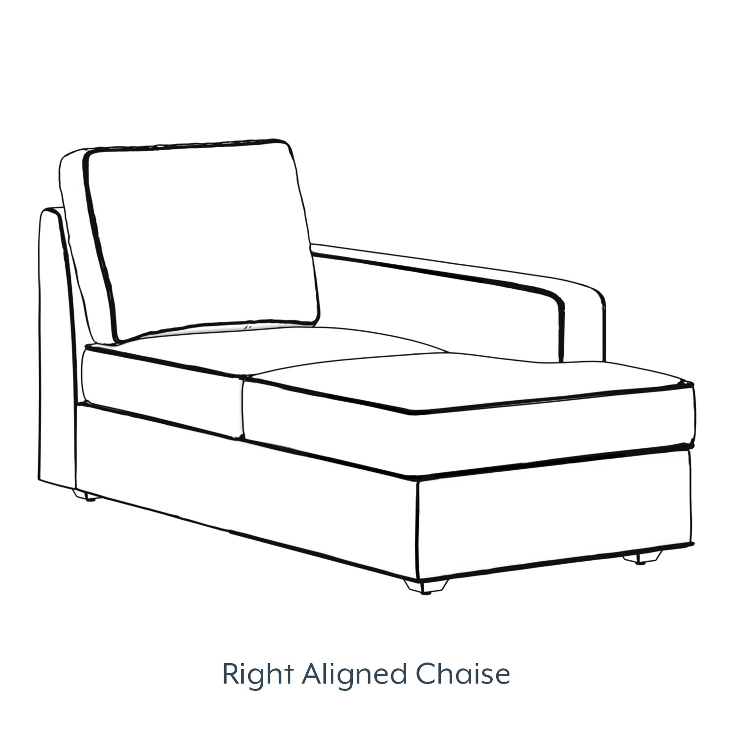 Apollo Sectional Fabric Sofa (Colour : Ochre , Seating Capacity : Right ...
