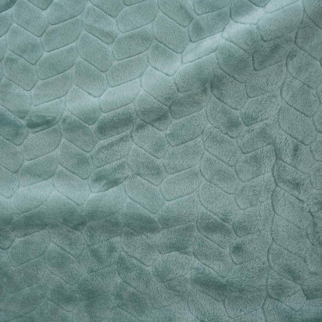 Super Soft Woolen Blanket Single Bed Self Print 330 Cms 240 X 160