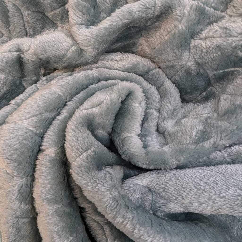 Super Soft Woolen Blanket Single Bed Self Print 330 Cms 240 X 160