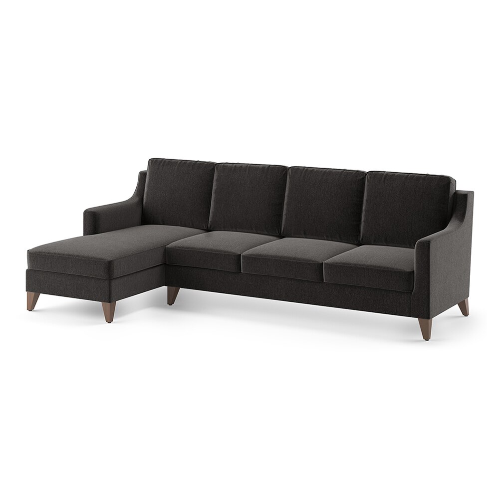 Abbey Sectional Sofa (Colour : Pebble Grey, Cushion : Soft, Seater ...