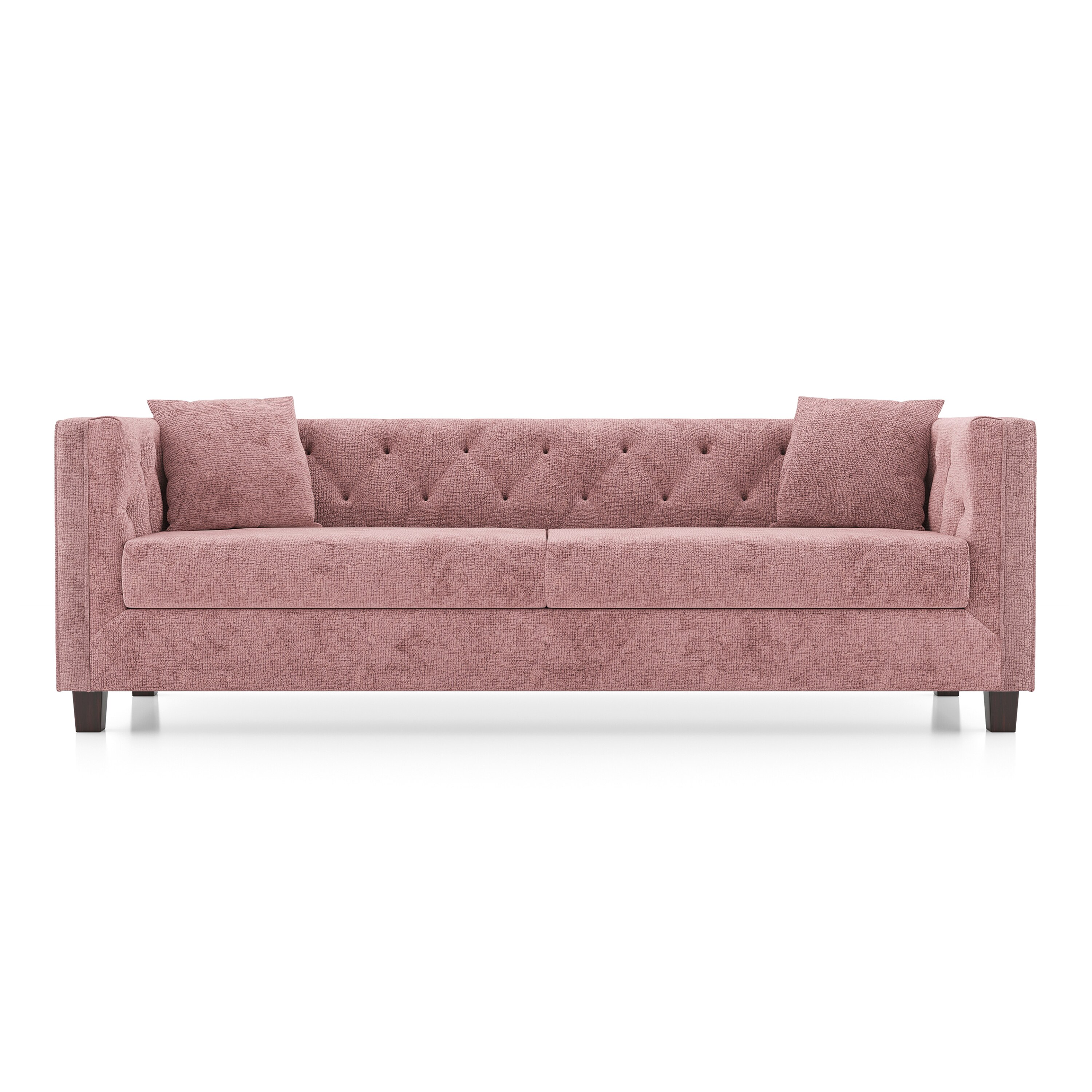 Windsor Sofa Set (Colour : Desert Rose , Seater : 3+1+1)